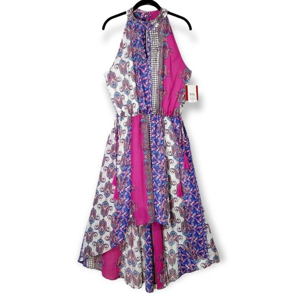 Reba | Dresses | Nwt Reba Mesmerized By Morocco Hi Low Maxi Dress Size ...